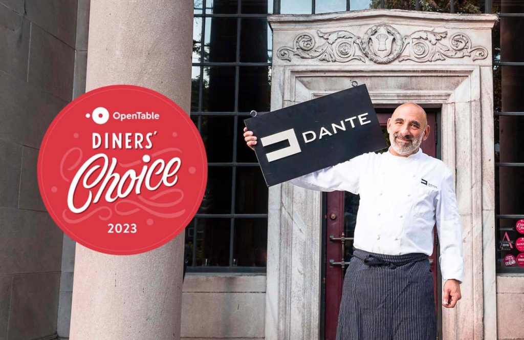 DANTE: 2023 Diners' Choice Awards · DANTE Boccuzzi Restaurants